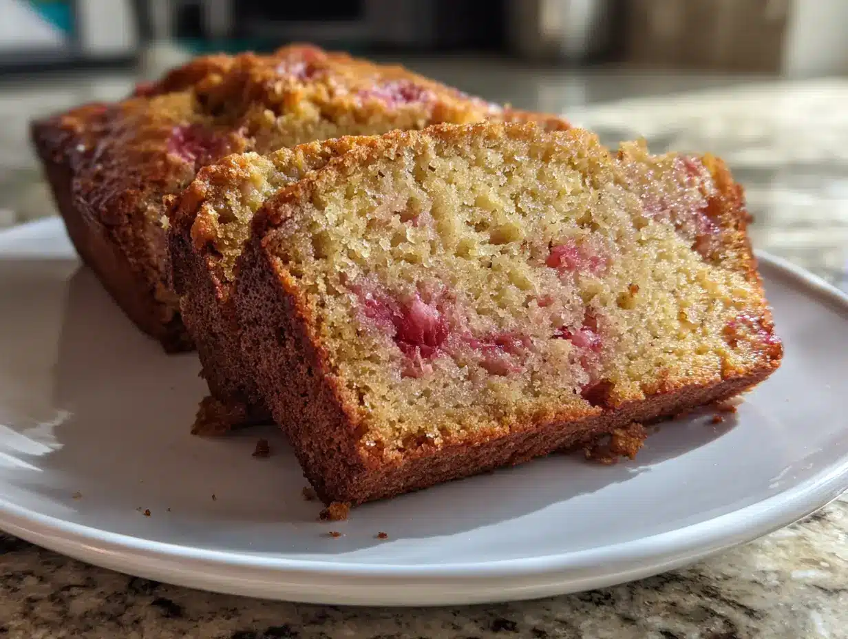 Old Fashioned Rhubarb Pudding Cake - Hidden Recipes