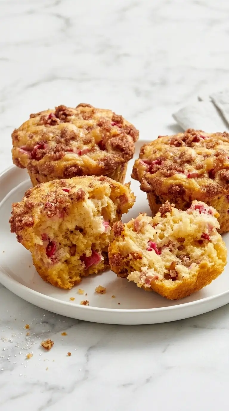 No-Bake Strawberry Rhubarb Dream Bars - Hidden Recipes