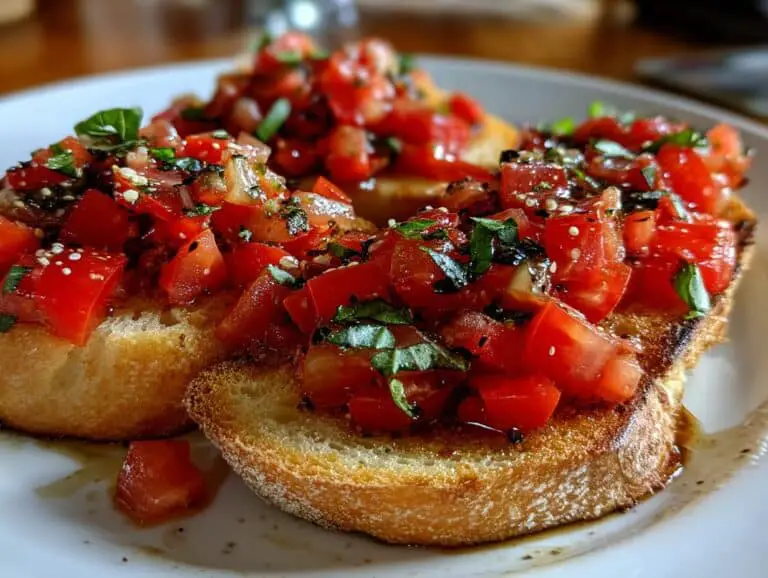 Classic Bruschetta in 15 Minutes Flat - Hidden Recipes