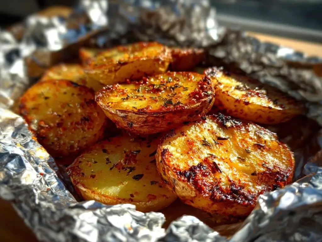 25-Minute Grilled Potatoes in Foil Packets - Irresistible Perfection ...