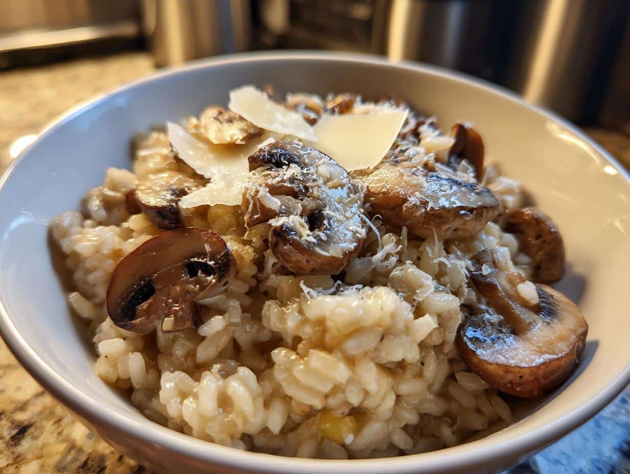 Creamy Mushroom Risotto Recipe: 5 Secrets for Perfect Creaminess ...