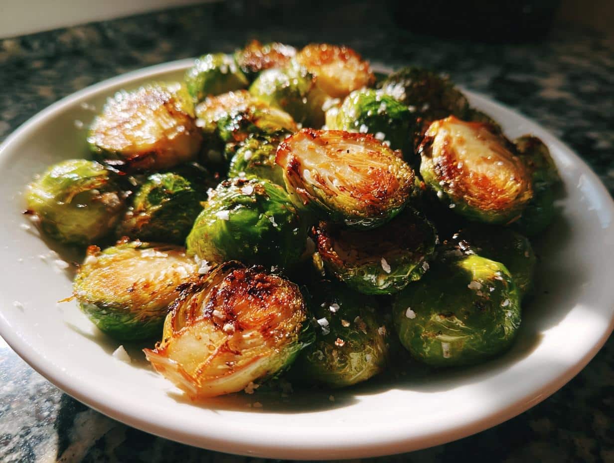 35-Minute Crispy Roasted Brussels Sprouts That Shock Skeptics - Hidden ...