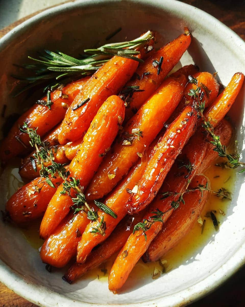 Irresistible 5-Ingredient Herb Roasted Baby Carrots Recipe - Hidden Recipes
