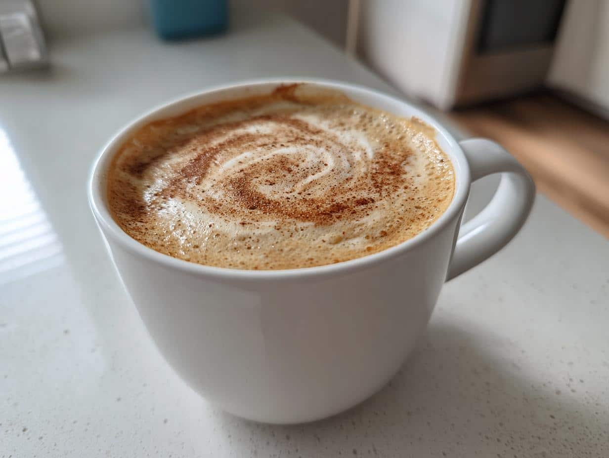 Velvety Spiced Almond Milk Latte in Just 4 Bold Steps - Hidden Recipes