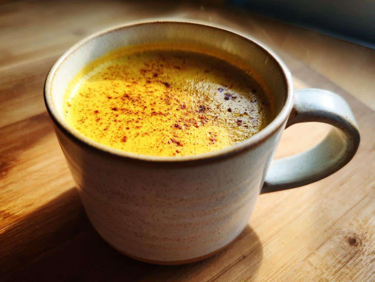 Velvet 5-Minute Turmeric Golden Milk Holiday Comfort - Hidden Recipes
