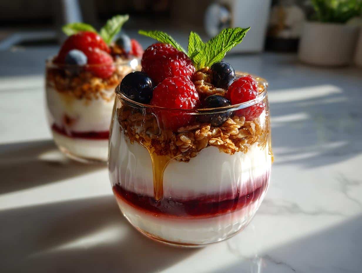 10-Minute Galentine's Greek Yogurt Parfait Cups Your Girls Will Adore ...