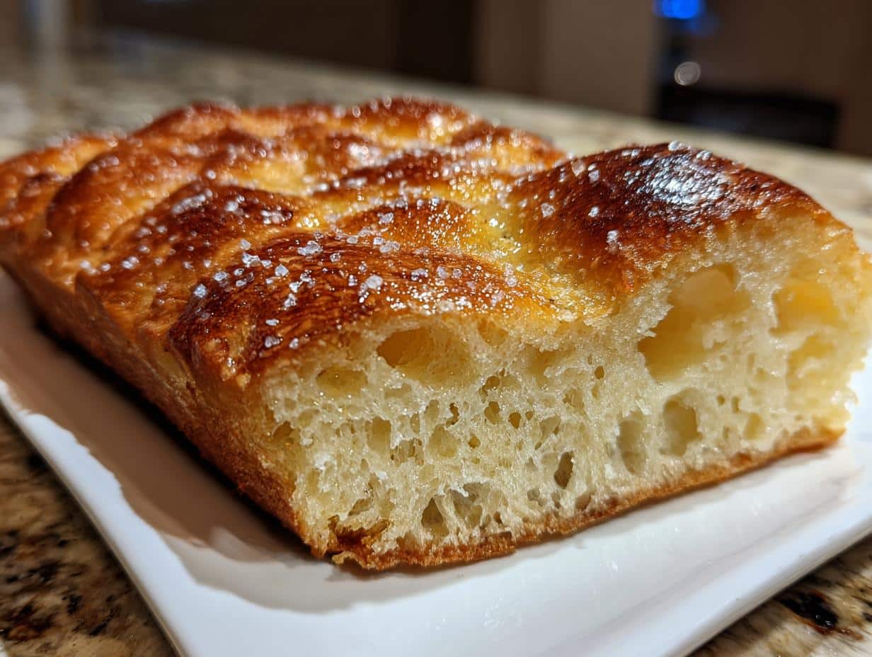 Moist Sourdough Discard Focaccia Bread in Just 1 Hour - Hidden Recipes