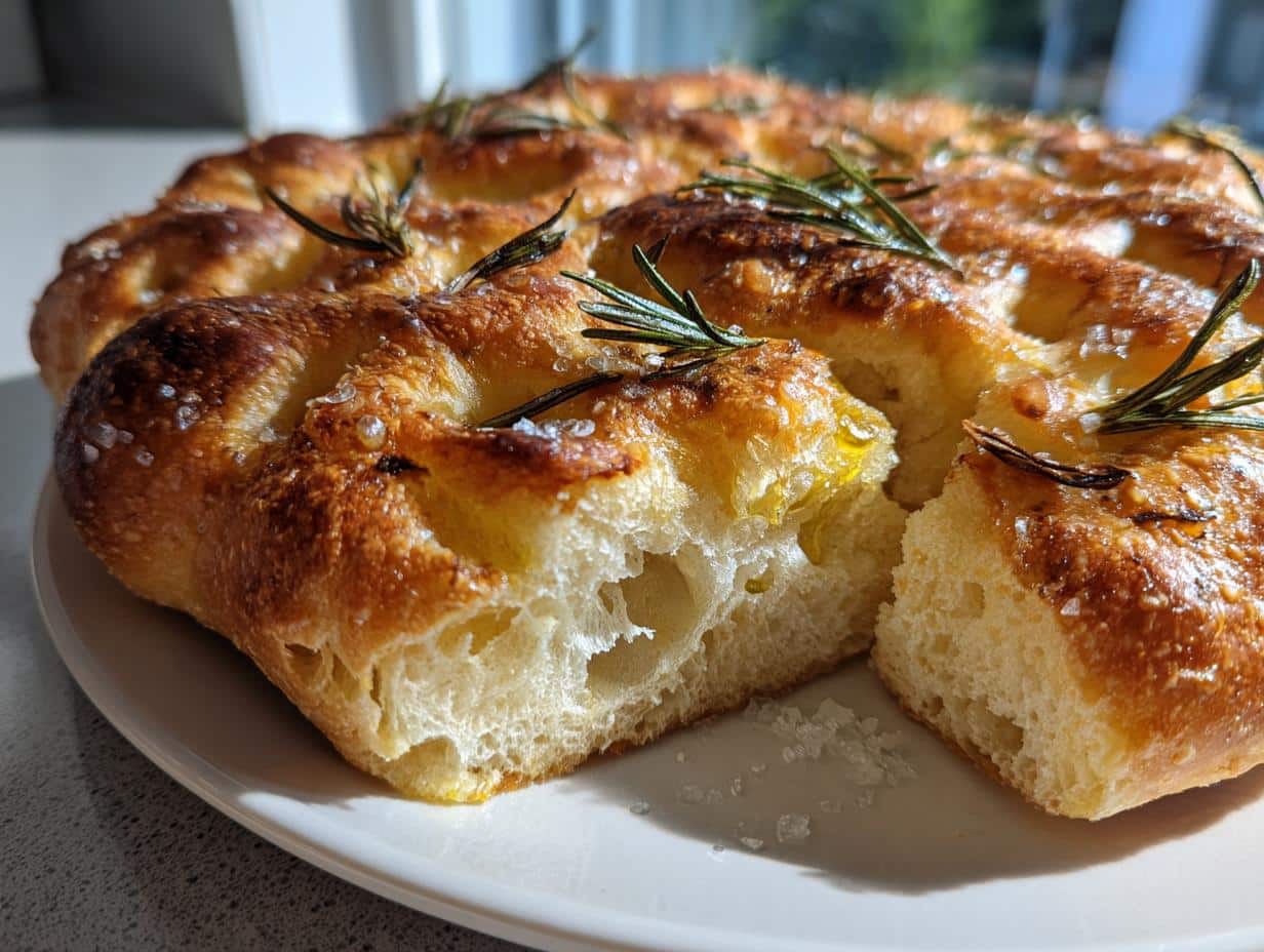 Irresistible Sourdough Focaccia Bread Homemade in 6 Simple Steps ...