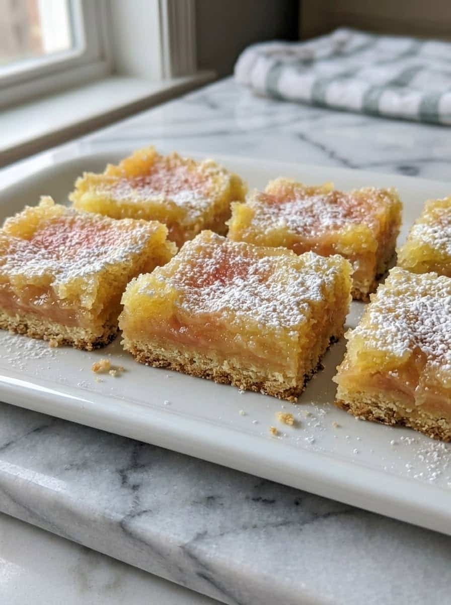 Sour Cream Rhubarb Coffee Cake - Hidden Recipes
