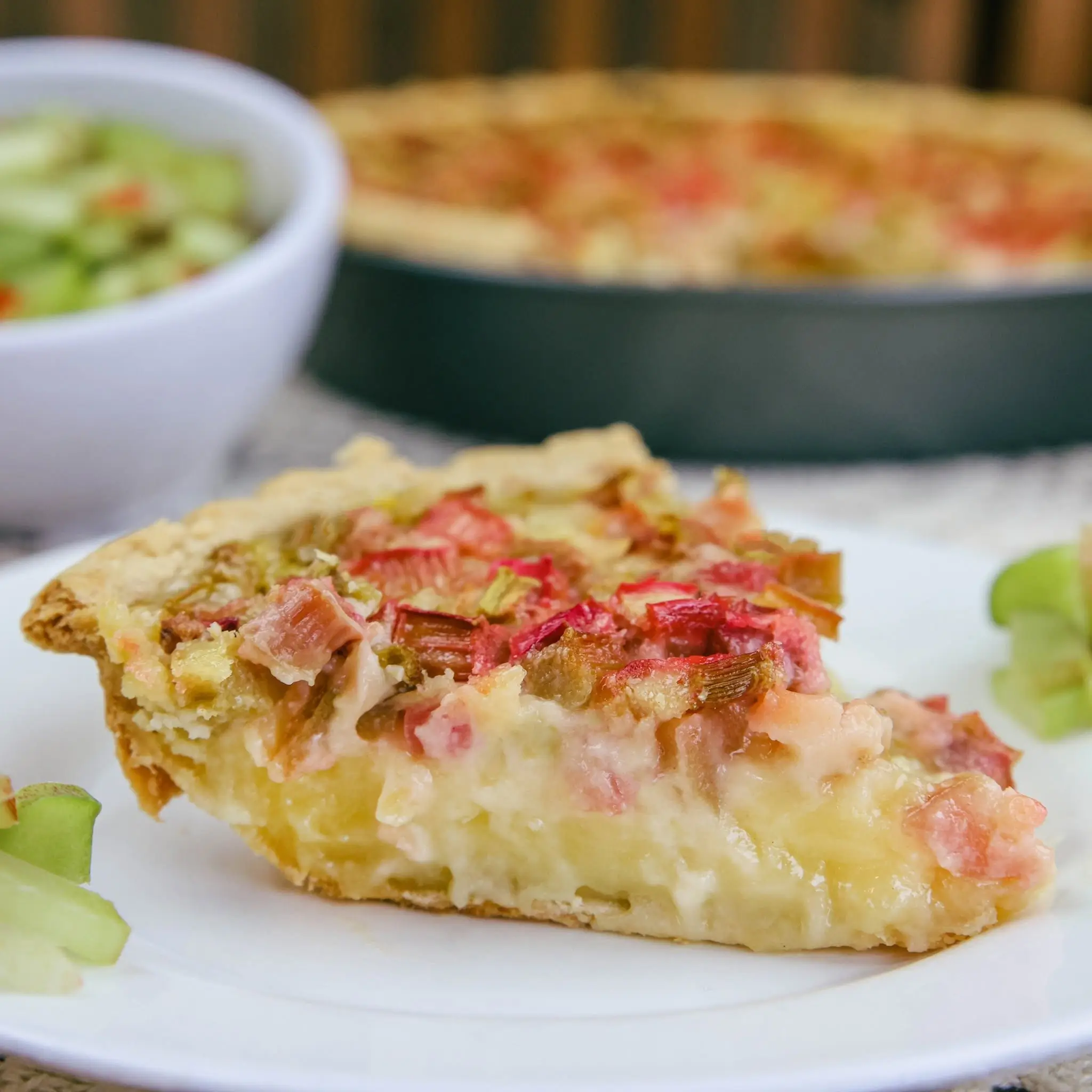 Rhubarb Crunch - Hidden Recipes