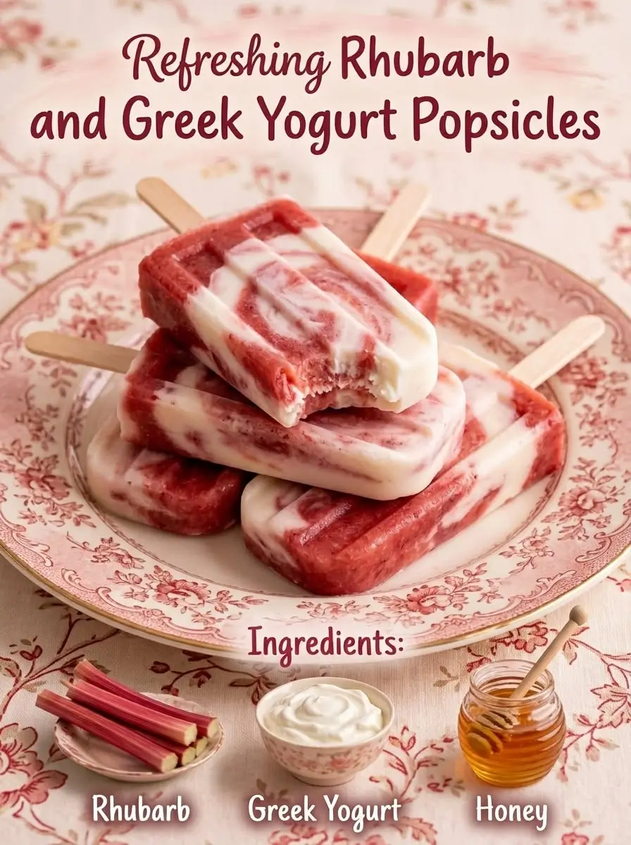 Yogurt with Rhubarb Compote - Hidden Recipes